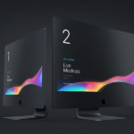 Flat Style Apple Devices Mockup - Mockup Love