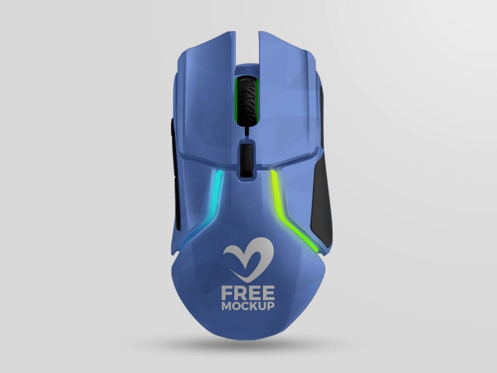 Wireless Gaming Mouse Mockup - Mockup Love