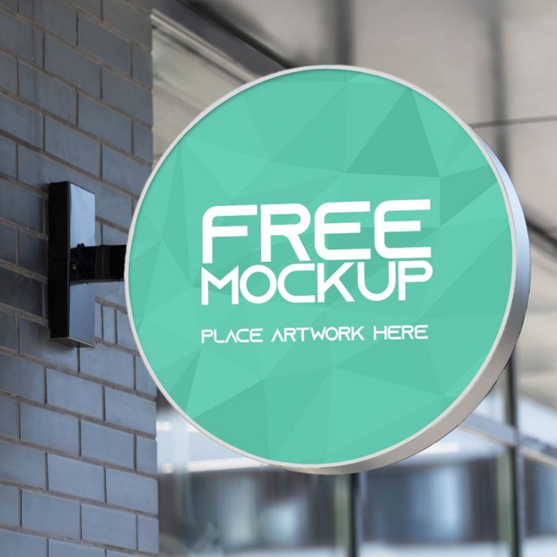 Subway Advertising Sign Board Poster Mockup - Mockup Love