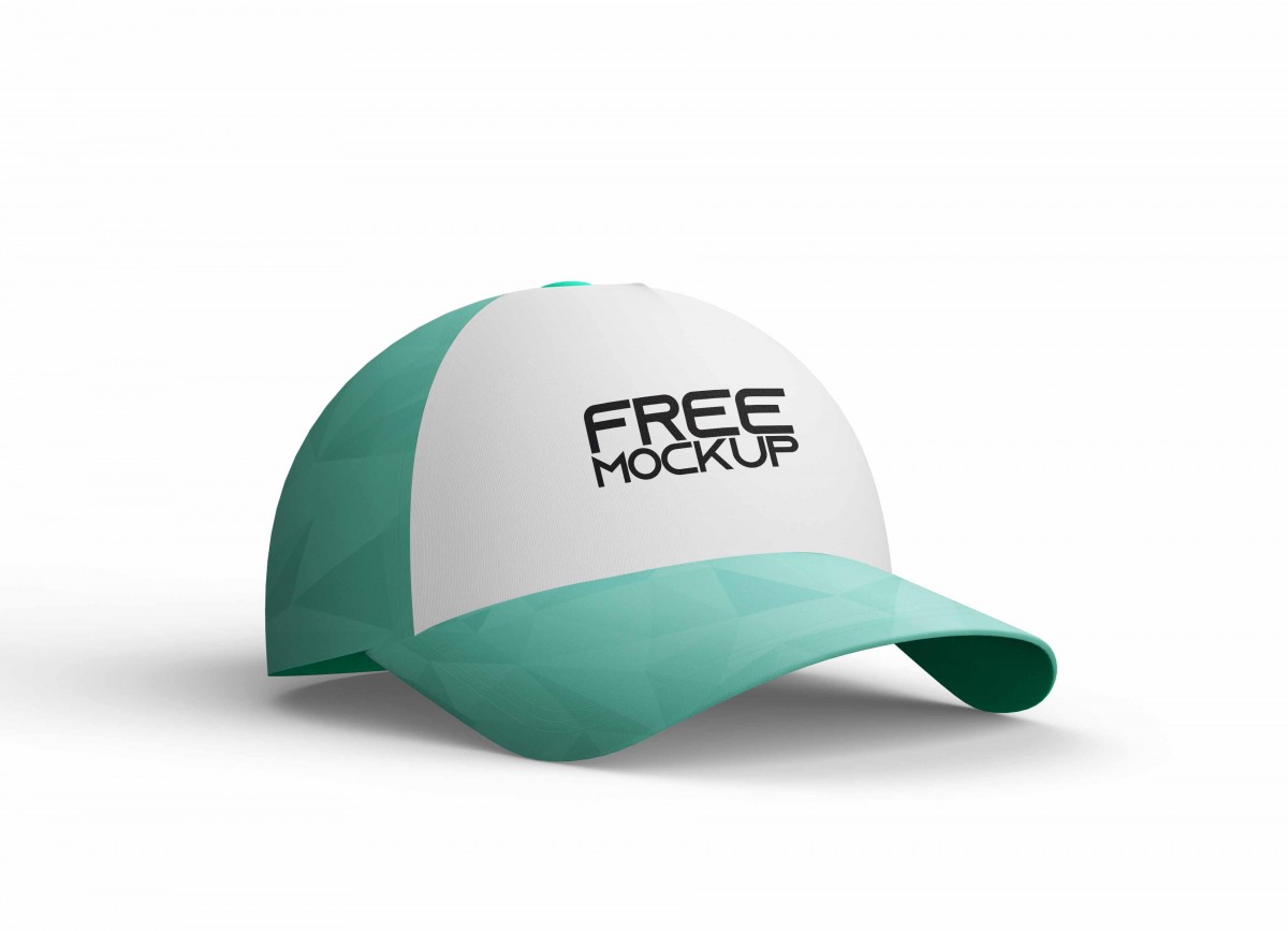 Cap plain background mockup - Mockup Love