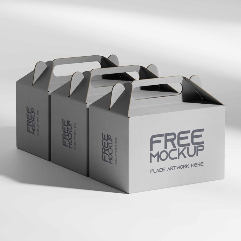Two sizes tin boxes mockup - Mockup Love