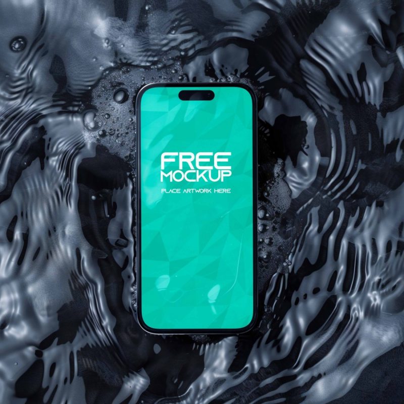 Floating iPad and iPhone Devices Mockup - Mockup Love